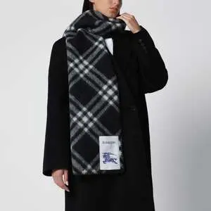 Burberry Check Wool Scarf