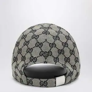 Gucci Blue Gg Cotton Canvas Baseball Cap