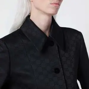 Gucci Gg Jacquard Viscose Coat