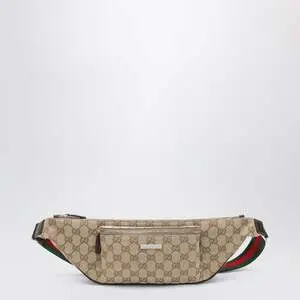 Gucci Flatpack Large Belt Bag In Gg Fabric - Beige