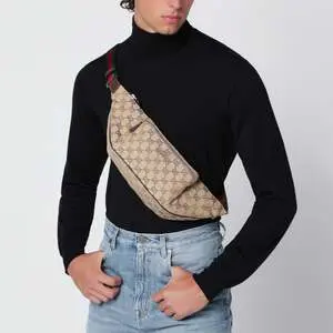 Gucci Flatpack Large Belt Bag In Gg Fabric