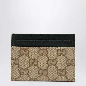 Gucci Sand Gg Canvas Essence Classic Cardholder - Beige
