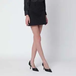 Gucci Gg Cotton-blend Miniskirt