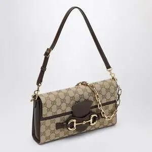 Gucci Horsebit Ristretto Medium Shoulder Bag