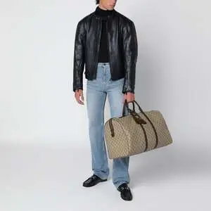 Gucci Gg Monogram Coated Canvas Duffle Bag