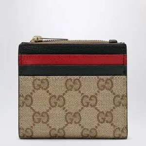 Gucci Sand Wallet With Multicoloured Compartments