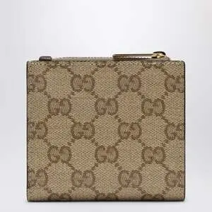 Gucci Sand Wallet With Multicoloured Compartments