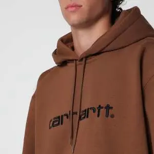 Carhartt Work In Progress Hooded Carhartt Cotton Blend Sweatshirt