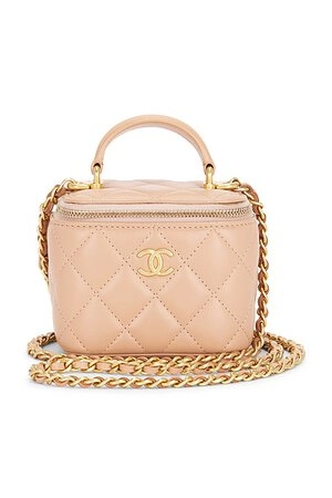 Chanel Lambskin Mini Classic Vanity Case - Pink