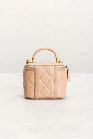 Chanel Lambskin Mini Classic Vanity Case - Pink