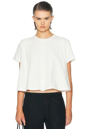 AGOLDE Marina T-shirt - White Ash