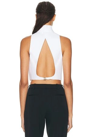 TOM FORD Poplin Petite Waistcoat