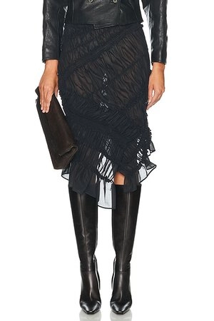 Magda Butrym Ruched Skirt