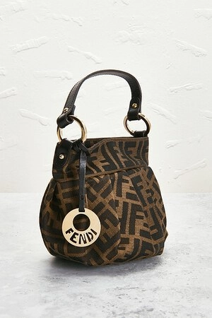 Fendi Zucca Mini Chef Hobo Bag