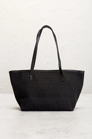 Fendi Zucchino Roll Tote Bag