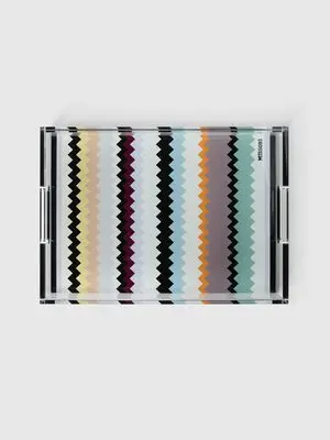 Missoni Curt Tray 25x35 Cm - Black Multicoloured