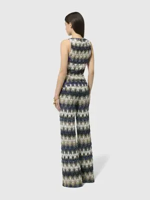 Missoni Palazzo Trousers In Lace