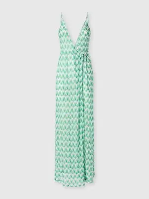 Missoni Long Cover-up In Viscose With Floral Pattern - Multicoloured