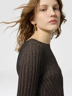 Missoni Ribbed Long Dress With Slit