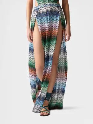 Missoni Long Jumpsuit With Greek Motif