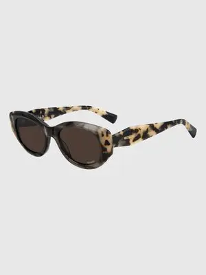 Missoni Seasonal Squared Oval Sunglasses Size