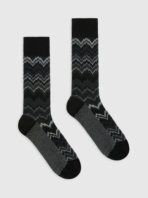 Missoni Mountain Motif Ankle Socks - Multicoloured