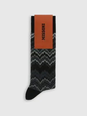 Missoni Mountain Motif Ankle Socks