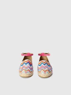 Missoni Espadrilles With Zig Zag Motif