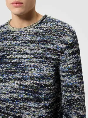 Missoni Wool And Viscose Pullover With 3d Texture