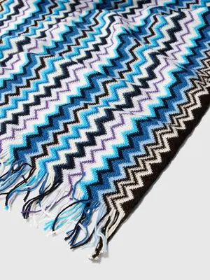 Missoni Pure Cotton Scarf With Fringes