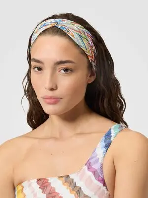 Missoni Zig Zag Printed Fabric Hairband