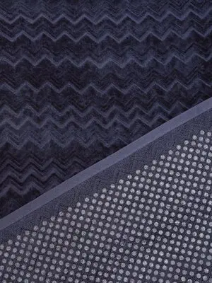 Missoni Chalk 60x90 Cm Cotton Zigzag Bath Mat