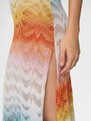 Missoni Shaded Lamé Viscose Maxi Dress - Multicoloured