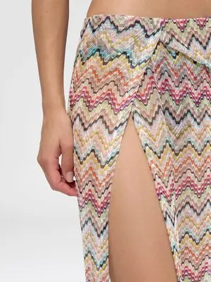Missoni Long Pareo Skirt With Print