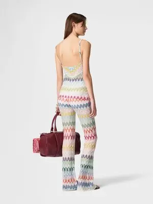 Missoni Zig Zag Lace Tank Top