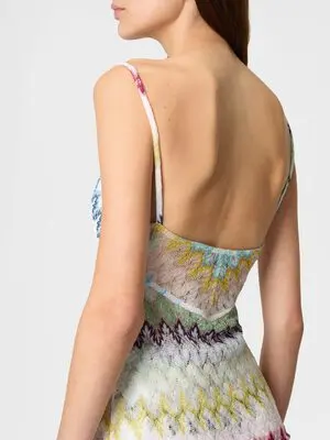 Missoni Zig Zag Lace Tank Top
