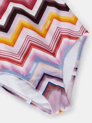 Missoni Stretch Nylon One-piece Swimsuit