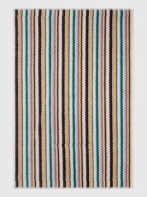 Missoni Aura Cotton Terry Bath Towel 100x150 Cm - Multicoloured