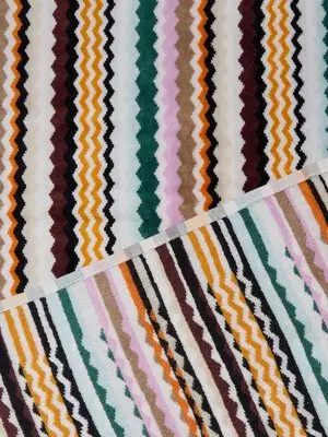Missoni Aura Cotton Terry Bath Towel 100x150 Cm - Multicoloured