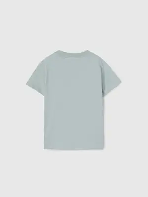 Missoni Short-sleeve Cotton Crewneck T-shirt - Grey