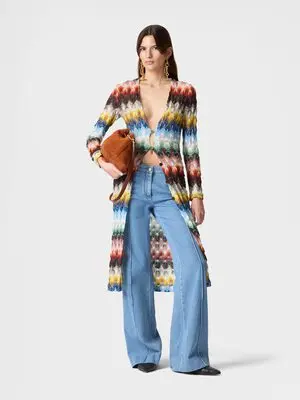 Missoni Long Lace Cardigan