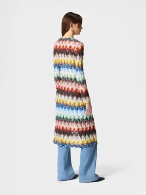 Missoni Long Lace Cardigan