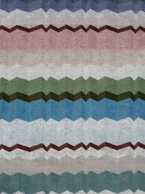 Missoni Eva Hooded Cotton Terry Bathrobe - Multicoloured