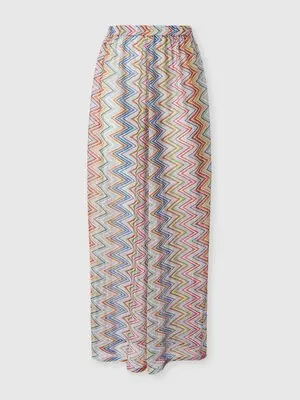 Missoni Zig Zag Printed Fabric Cover-up Trousers