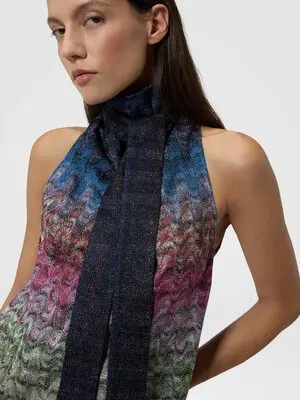 Missoni Top With Iridescent Kaleidoscopic Motif - Multicoloured