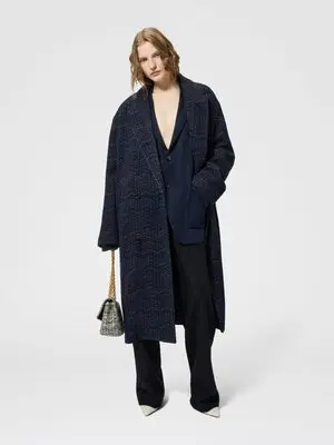Missoni Double-breasted Cashmere And Viscose Coat