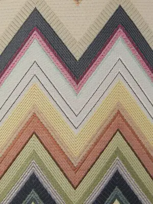 Missoni Agadir Cylindrical Pouffe 40x30 Cm