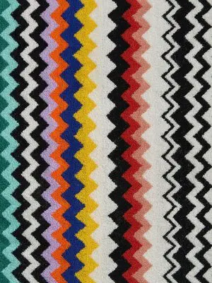 Missoni Best Cotton Terry Bathrobe Zig Zag - Multicoloured