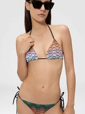 Missoni Bikini In Viscose Lamé Blend