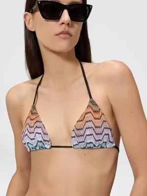 Missoni Bikini In Viscose Lamé Blend